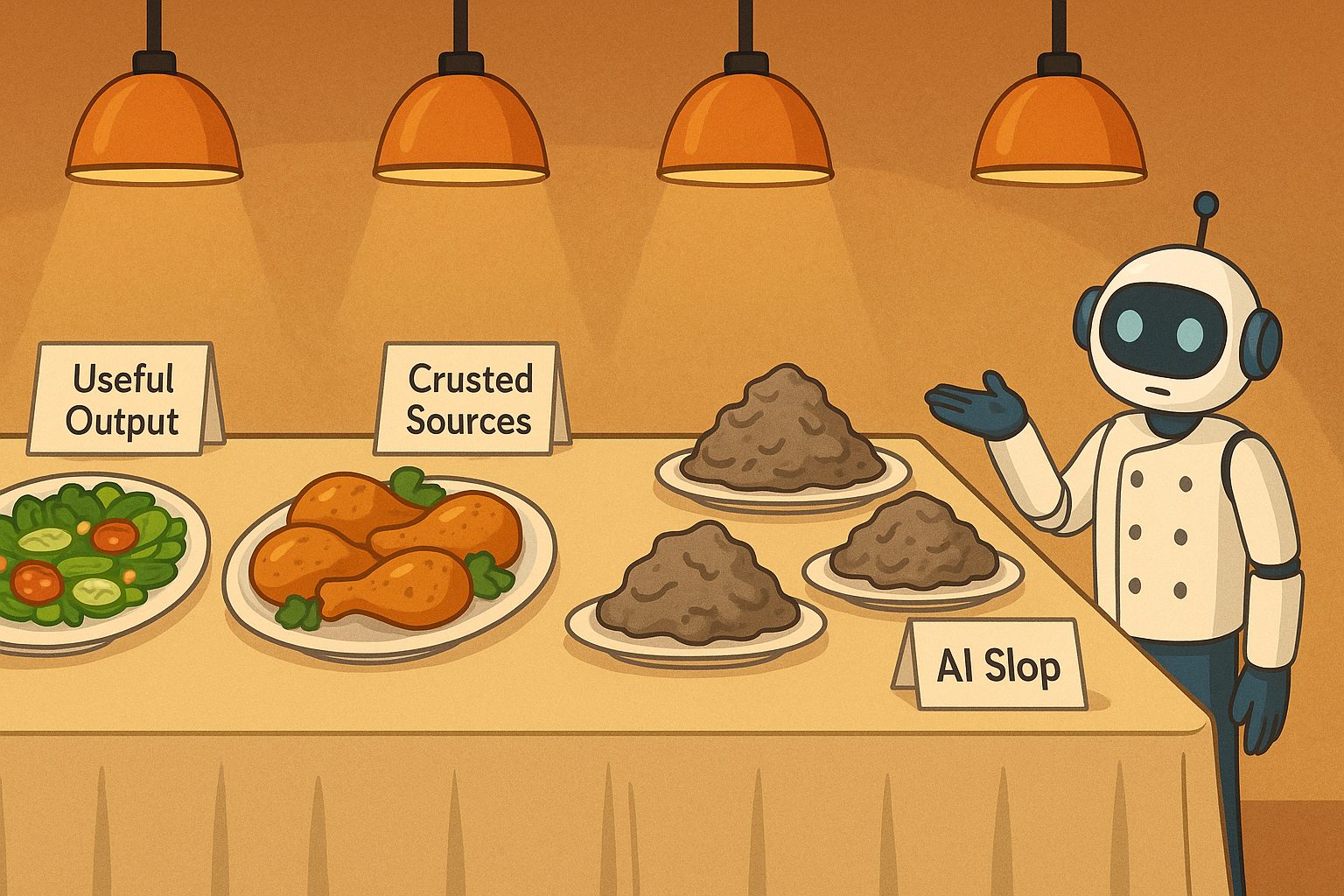 Stop serving AI slop - Leading AI