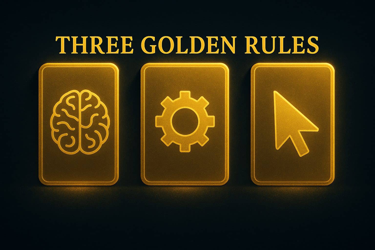 Three golden rules for AI we haven’t mastered yet (but think we have ...